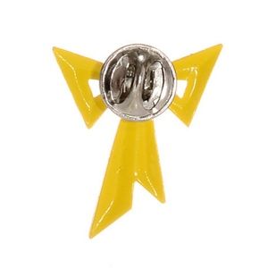 Plasticland | Jewelry | Vintage 98s Helloyellow Bow Tie Pin | Poshmark